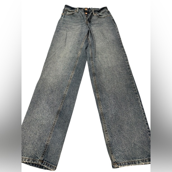 wild fable | Jeans | Wild Fable High Rise Straight Blue Denim Jeans ...